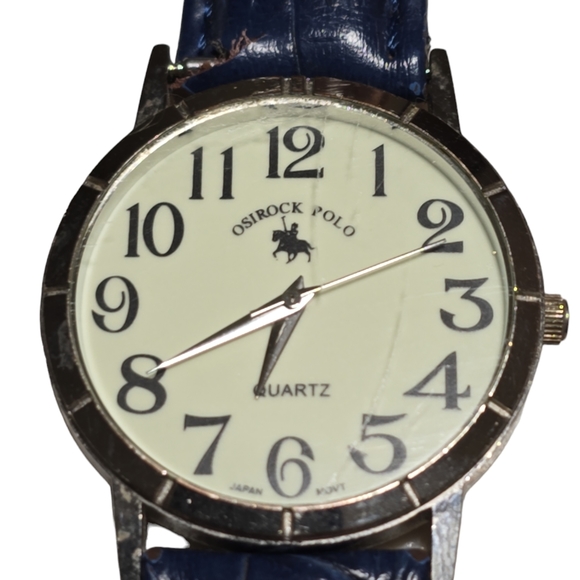 Two Bears Inc. | Accessories | Vintage Osirock Polo Quartz Watch ...